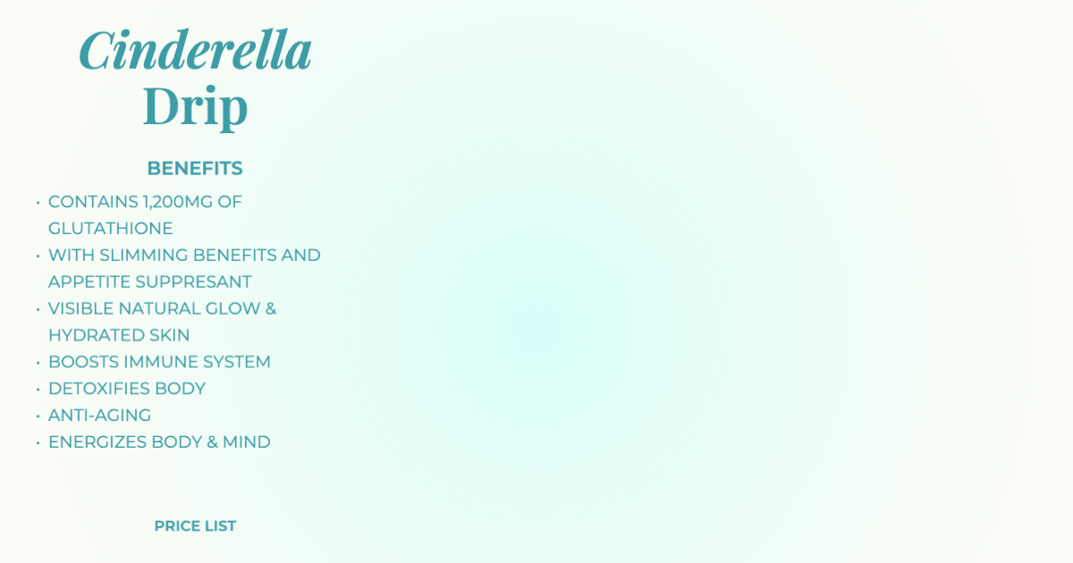 Cinderella Drip